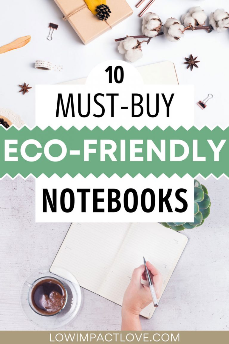 10 Best Eco Friendly Notebooks of 2022 - Low Impact Love